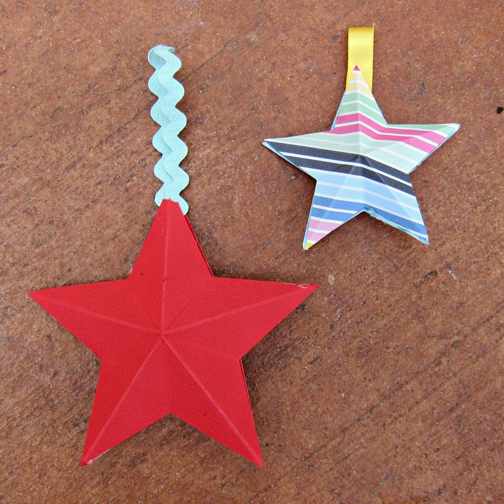 How to Make 3D Paper Stars - Morena's Corner