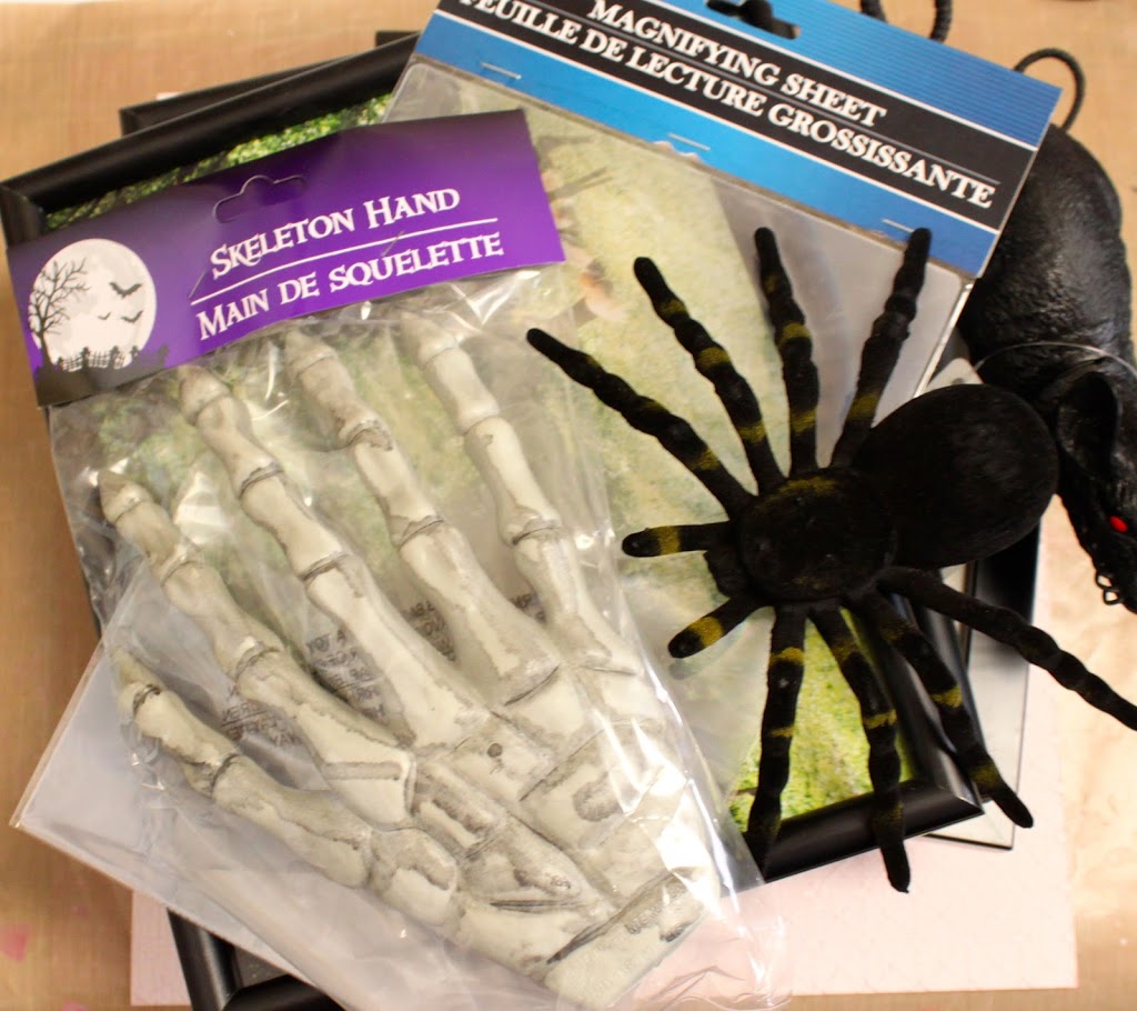 DIY Spooky Shadow Box Decor for Halloween - Morena's Corner