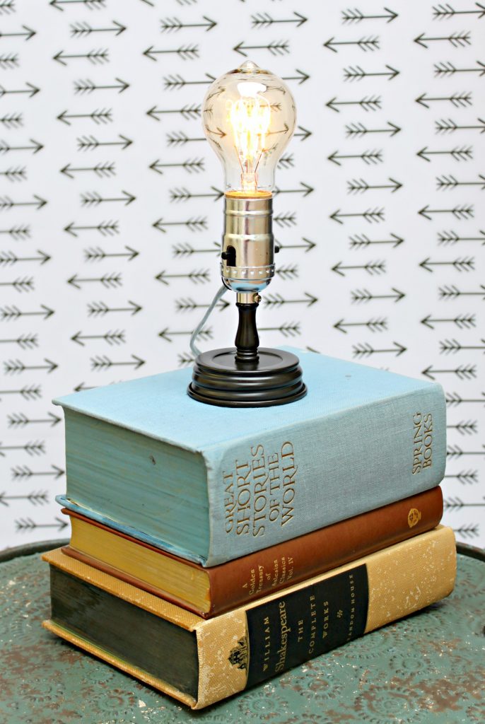Book Lamp: Create DIY Decor with Goodwill Finds - Morena's Corner