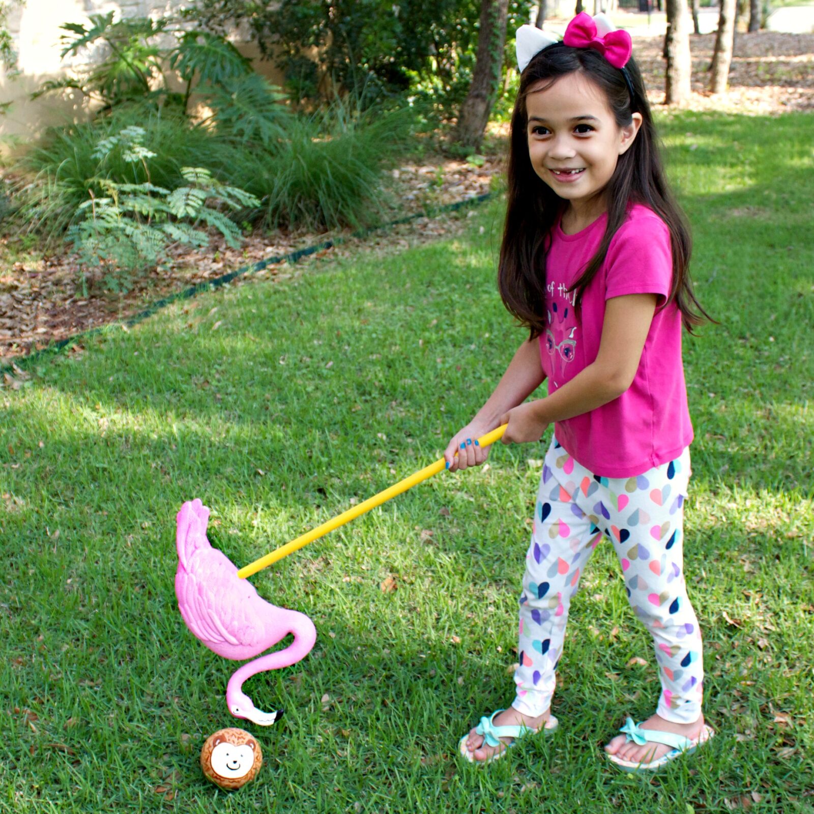 Flamingo Croquet Set: Alice In Wonderland Craft - Morena's Corner