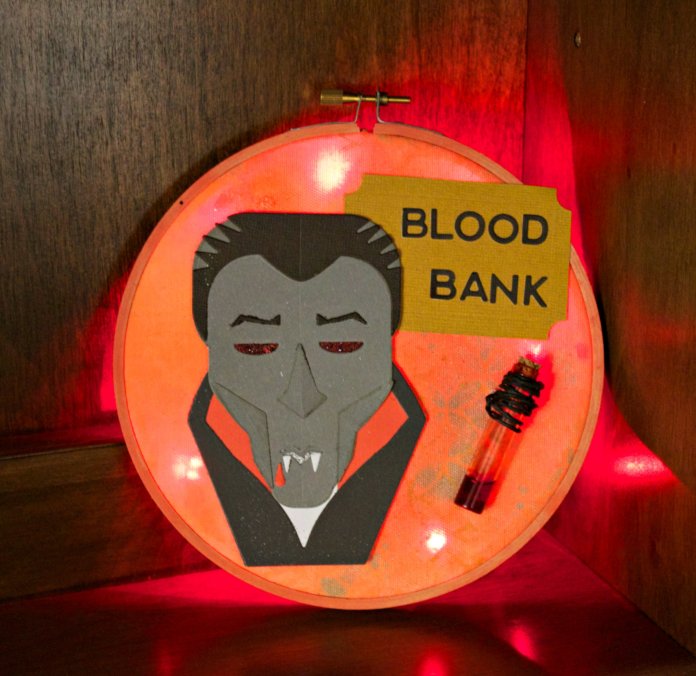 Vampire Halloween Sign Tutorial - Morena's Corner