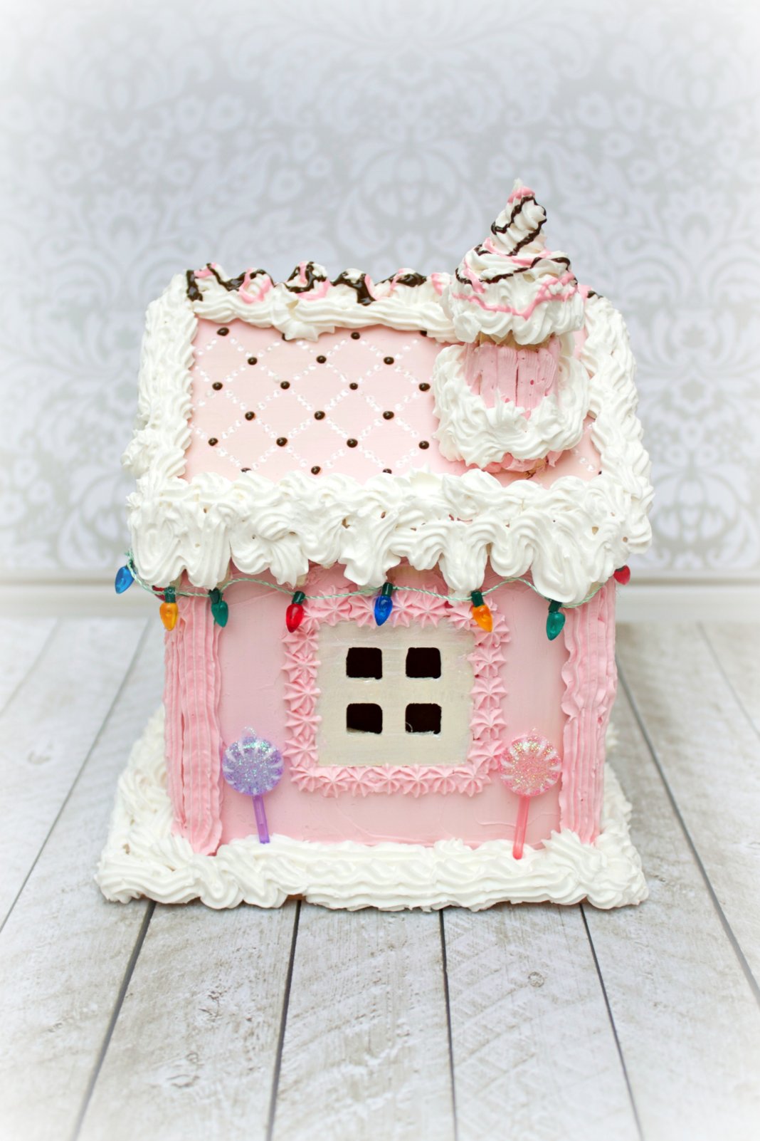 Holiday Decor: Faux Candy House DIY - Morena's Corner