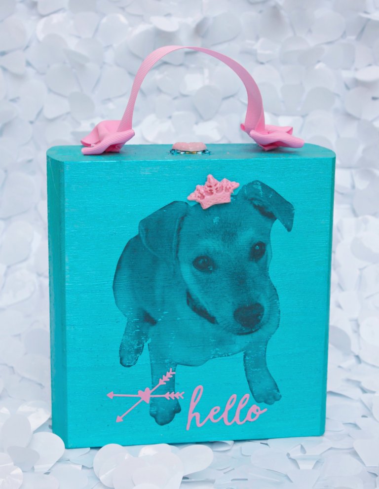 Mod Podge Image Transfer: DIY Cigar Box Purse - Morena's Corner