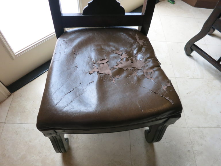 Chair Repair: Learn How to Recover a Broken Dining Room Seat - Morena's ...