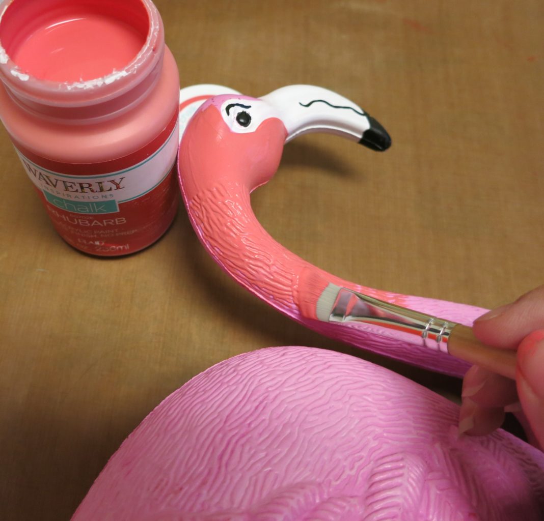 Flamingo Vulture Craft for Halloween Decorating - Morena's Corner