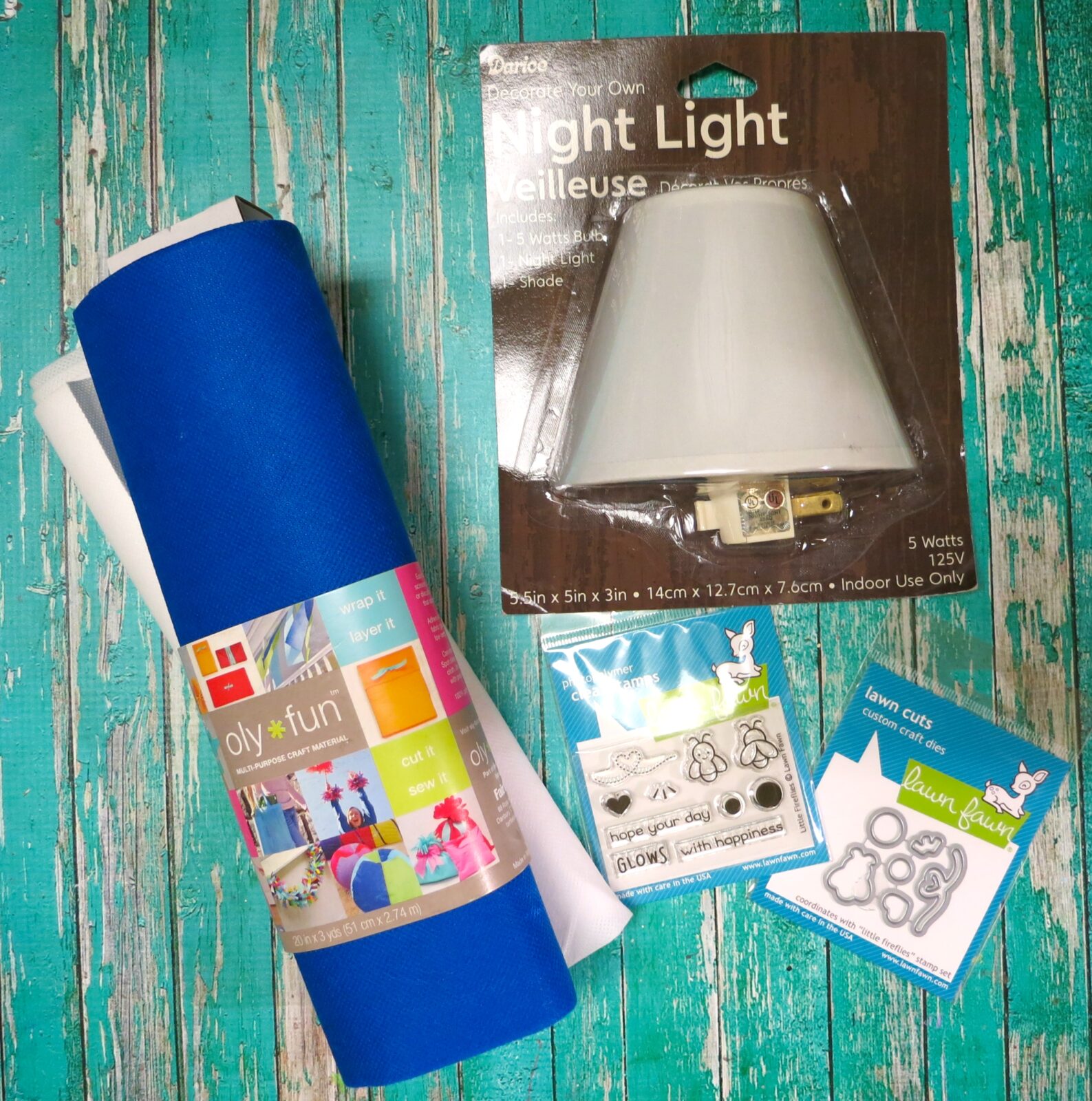 Firefly Night Light Tutorial: Fabric Light Shade DIY - Morena's Corner