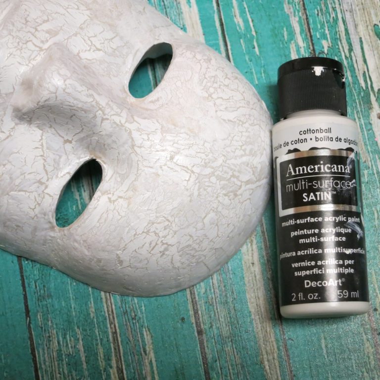 Decorative Halloween Mask DIY - Morena's Corner