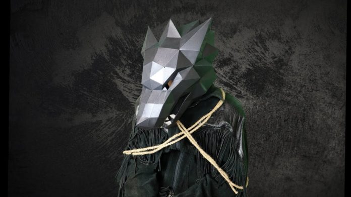 Wolf Mask Kit Papercraft DIY with Fun Costume Ideas - Morena's Corner