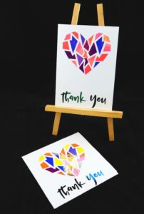 DIY Foil Cards Made Using Opal Vinyl - Morena's Corner