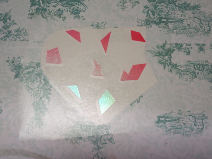 DIY Foil Cards Made Using Opal Vinyl - Morena's Corner