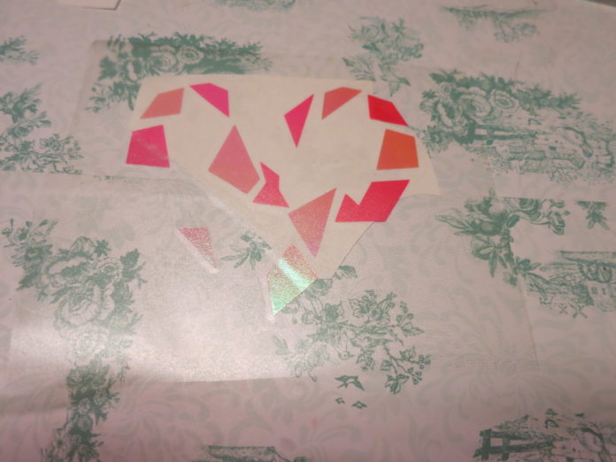 DIY Foil Cards Made Using Opal Vinyl - Morena's Corner