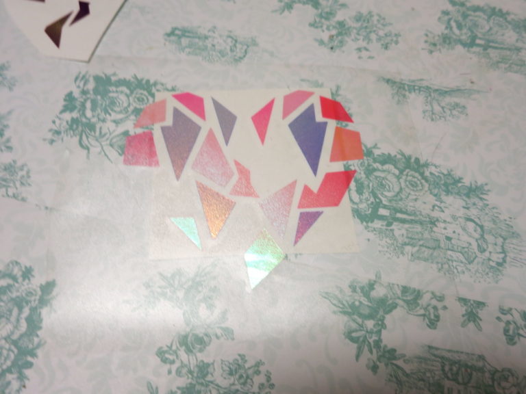 DIY Foil Cards Made Using Opal Vinyl - Morena's Corner