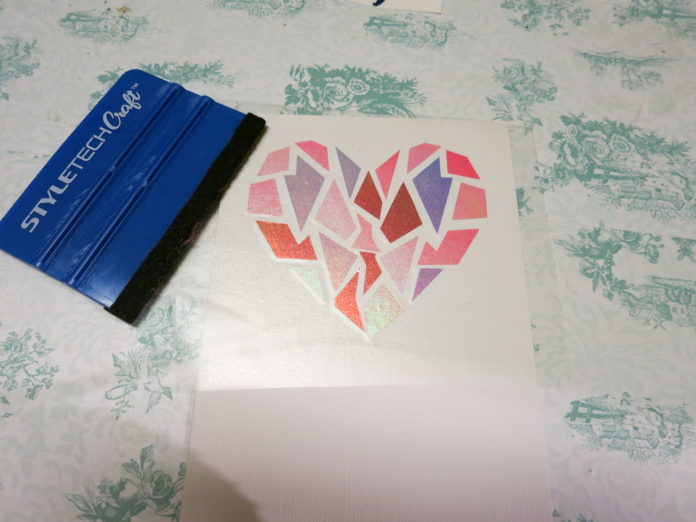 DIY Foil Cards Made Using Opal Vinyl - Morena's Corner