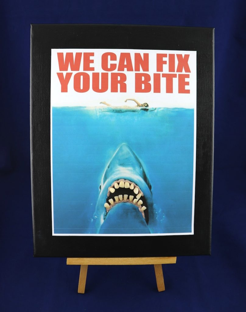 Jaws Poster DIY for Dental Office - Morena's Corner