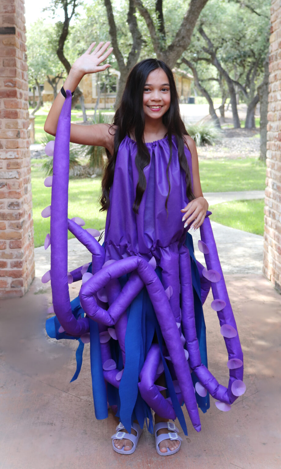 Octopus Costume DIY for Halloween - Morena's Corner