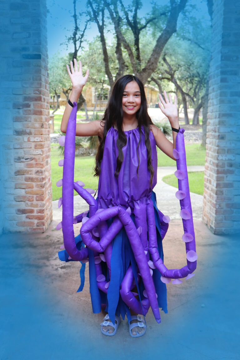 Octopus Costume DIY for Halloween - Morena's Corner