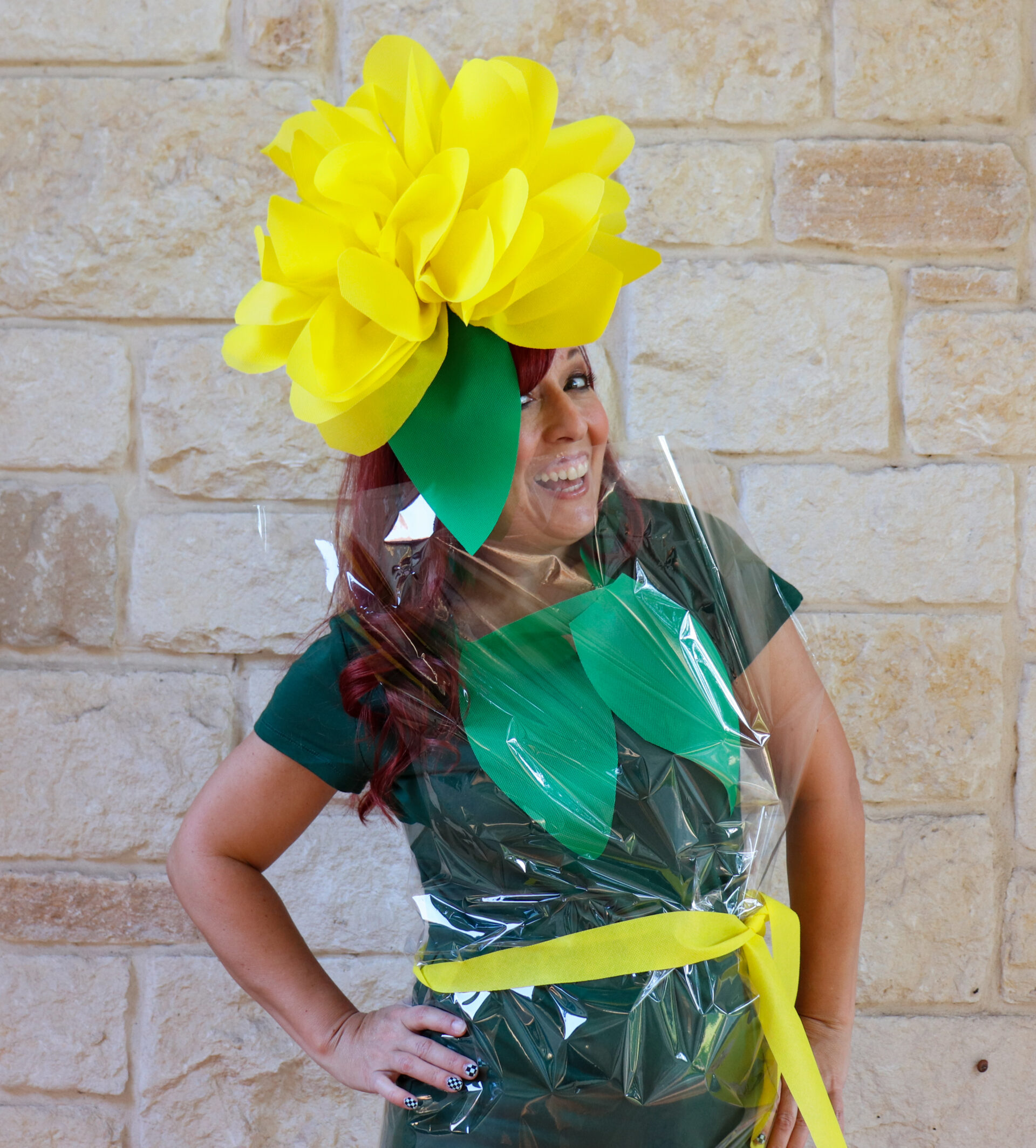 Wrapped Flower Costume for Halloween - Morena's Corner