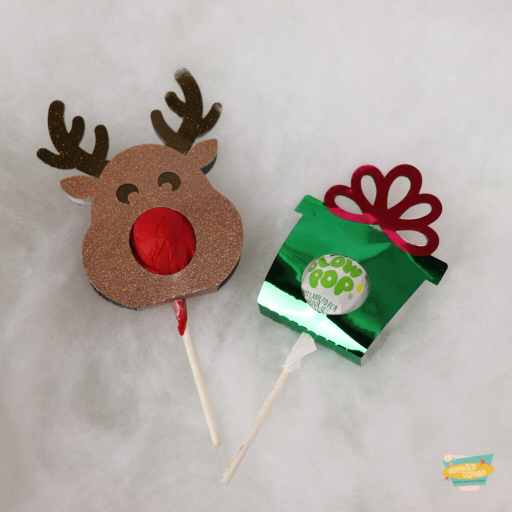 Christmas Lollipop Holders DIY Gift - Morena's Corner