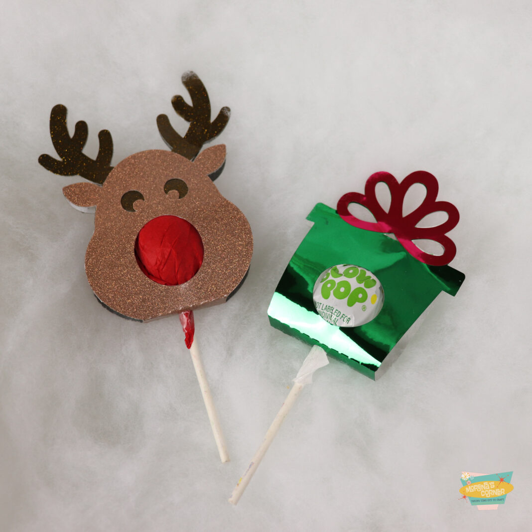 Christmas Lollipop Holders DIY Gift - Morena's Corner