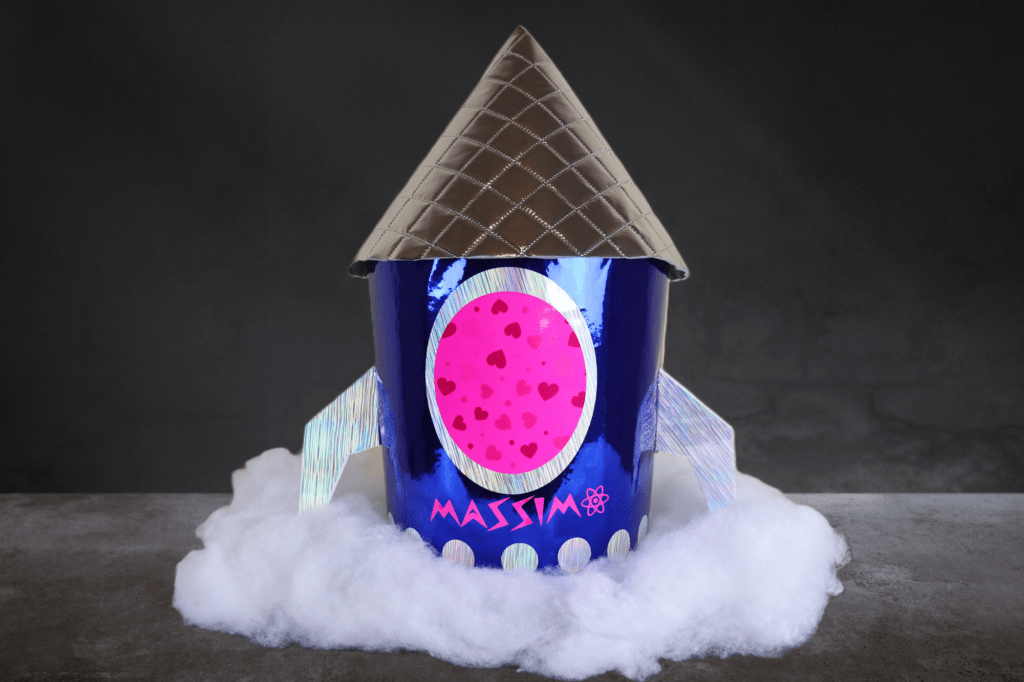Rocket Valentine Box Tutorial - Morena's Corner