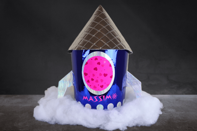 Rocket Valentine Box Tutorial - Morena's Corner