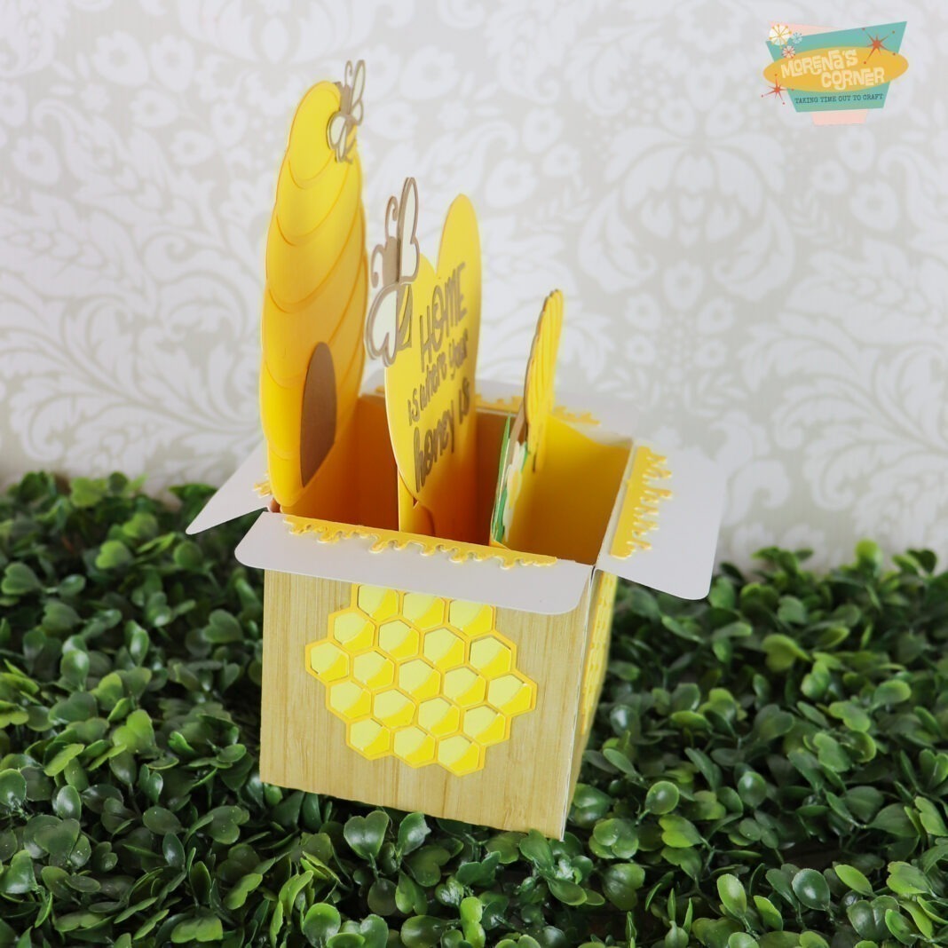 Honey Bee Box Card Project Idea - Morena's Corner