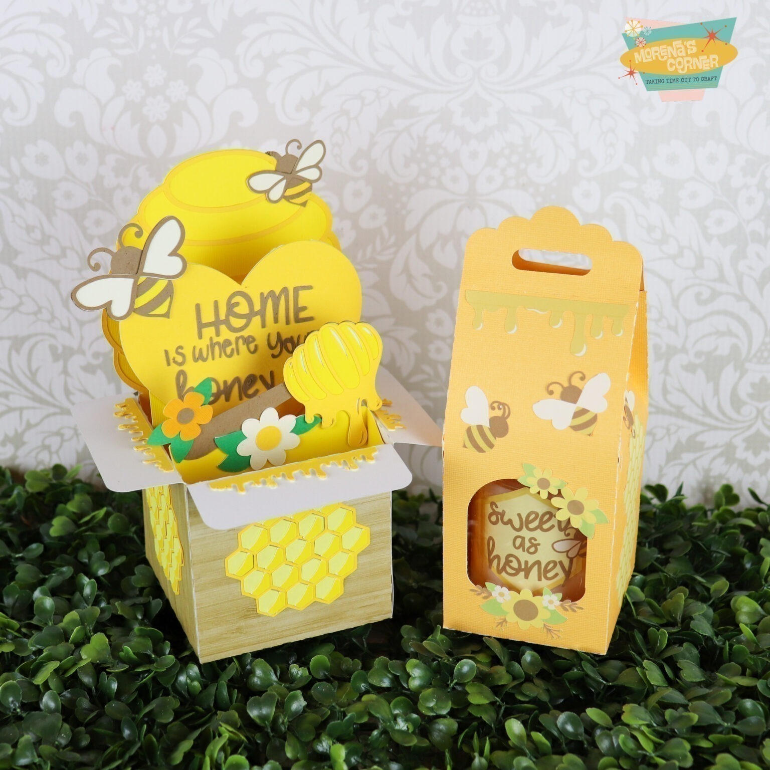 Honey Bee Box Card Project Idea - Morena's Corner