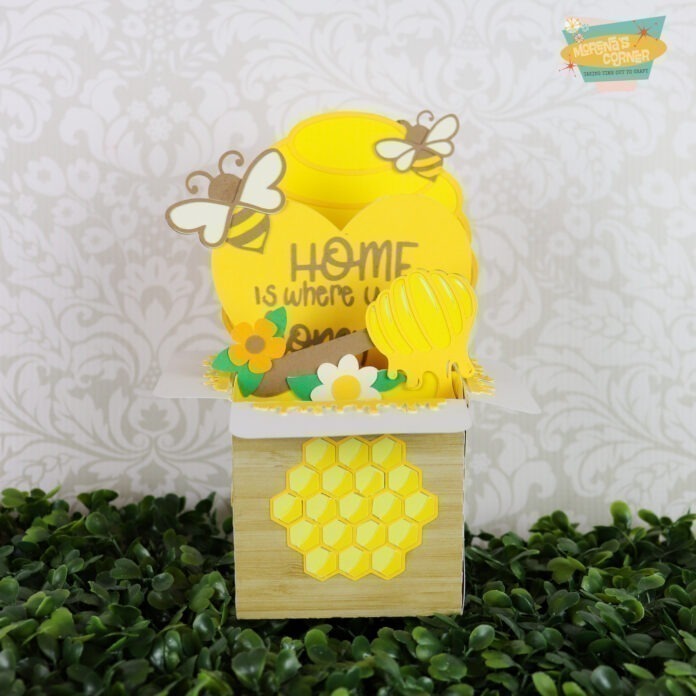 Honey Bee Box Card Project Idea - Morena's Corner