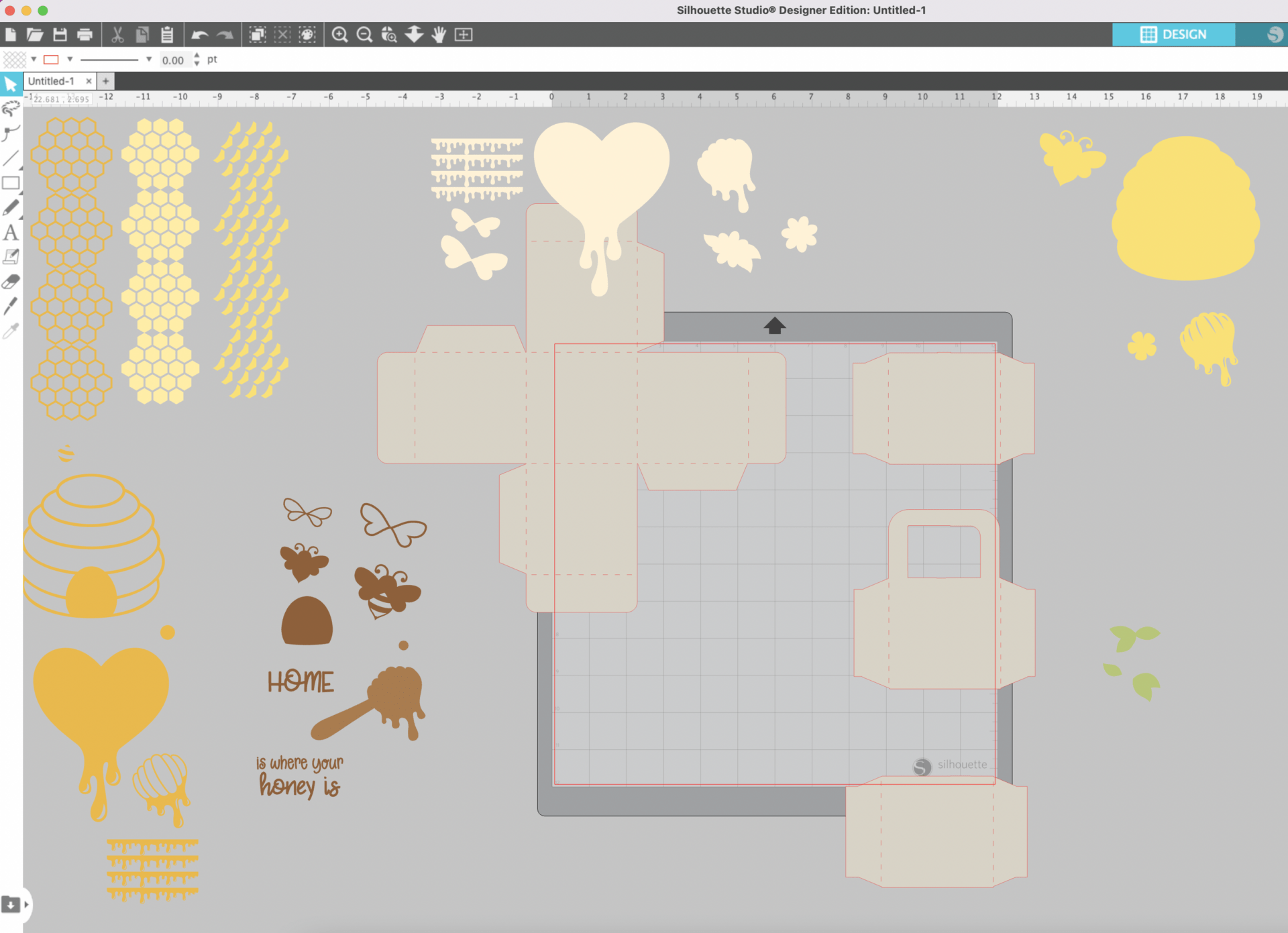 Honey Bee Box Card Project Idea - Morena's Corner