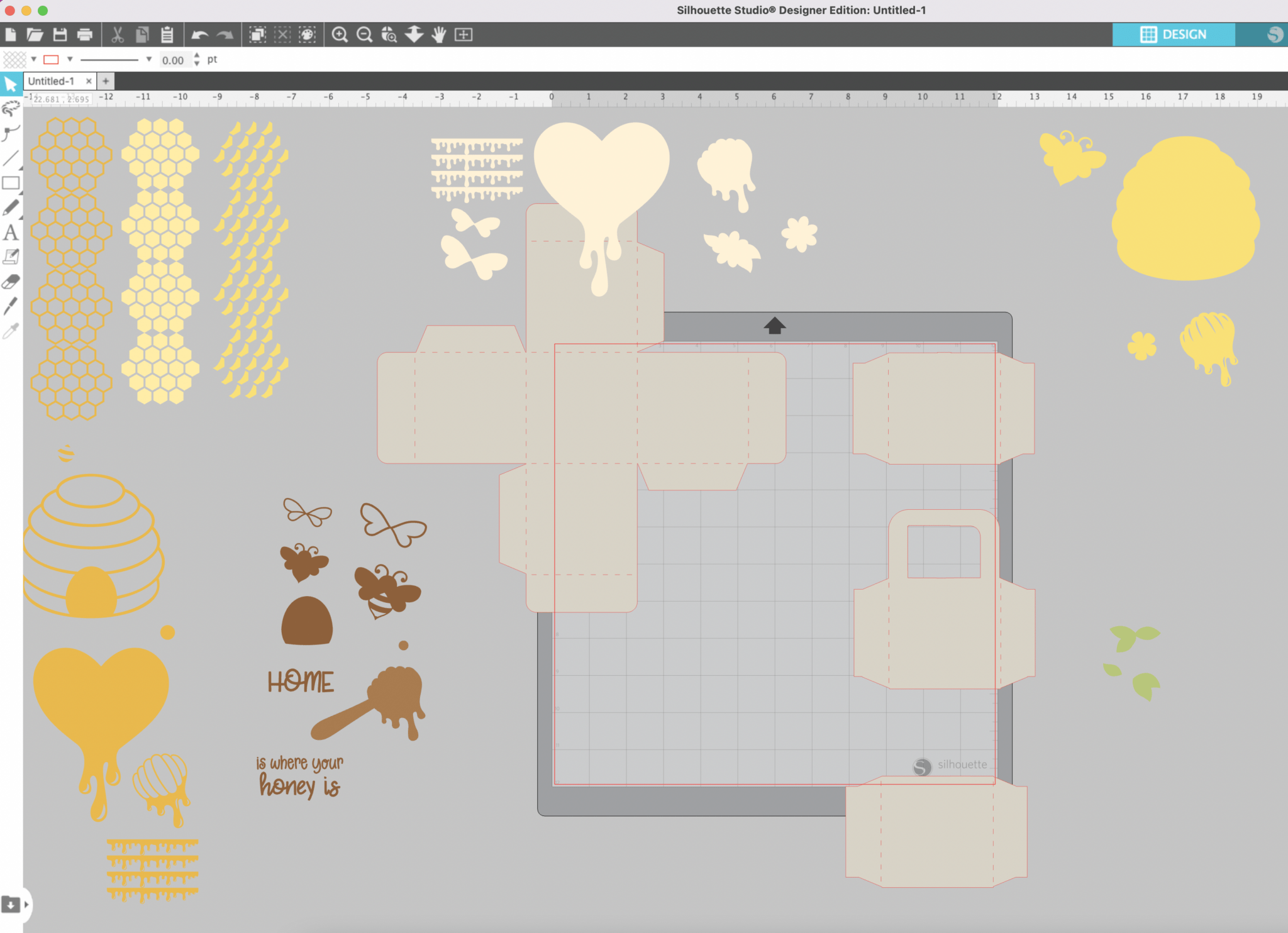 Honey Bee Box Card Project Idea - Morena's Corner