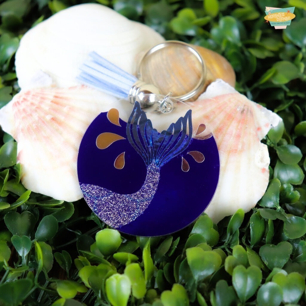 Vinyl Mermaid Keychain Tutorial - Morena's Corner