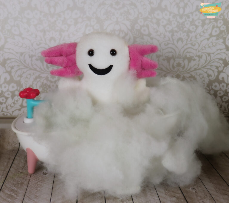 Adorable Axolotl Plush Tutorial with Poly-Fil - Morena's Corner