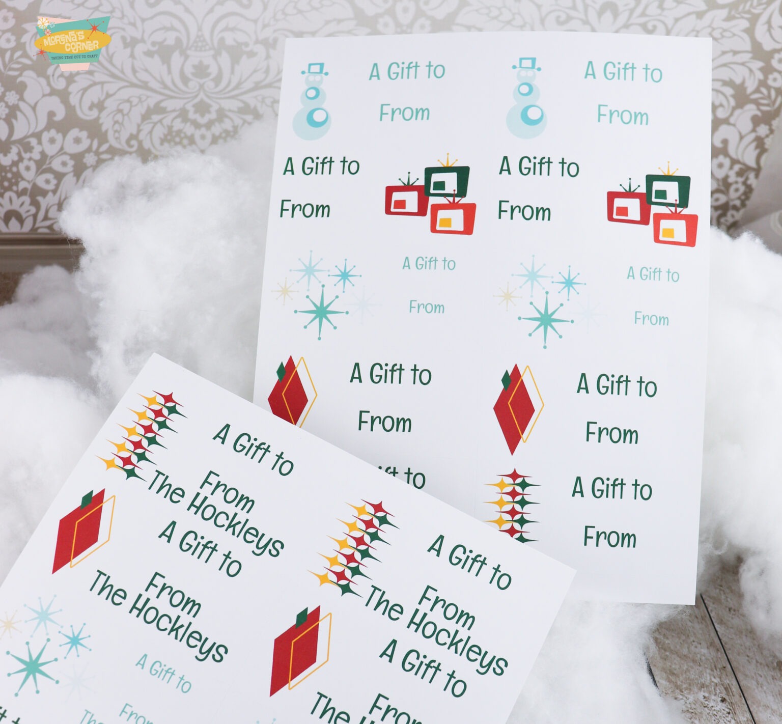 MCM Stickers Free Printables to Personalize - Morena's Corner