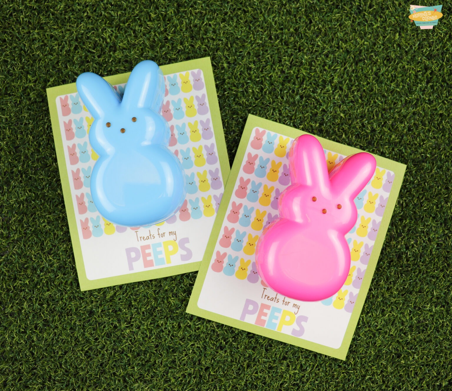 Peeps Treats Easter Gifts with Free Printable - Morena's Corner