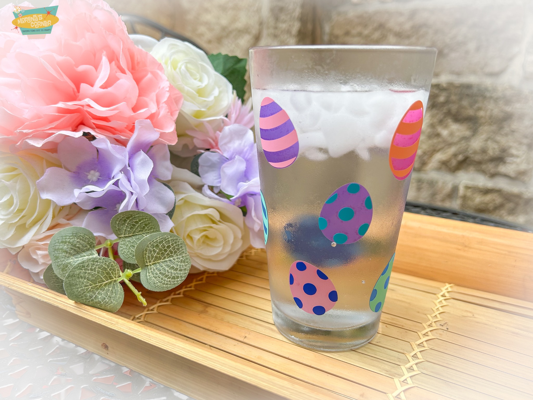 Color Changing Easter Glass DIY - Morena's Corner